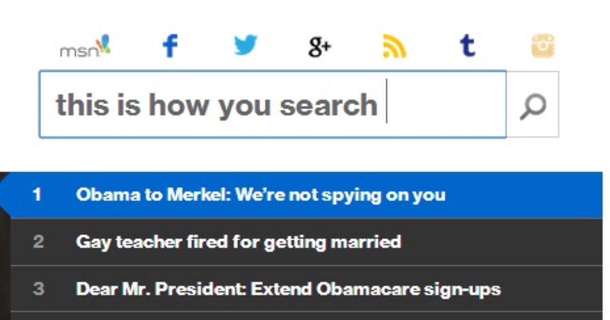 Tip of the day: Search