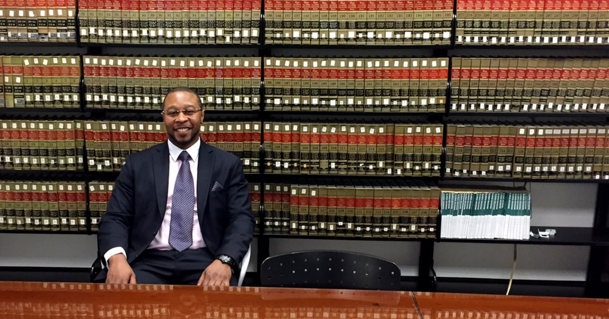 Jarrett Adams' unlikely path from prison to lawyer
