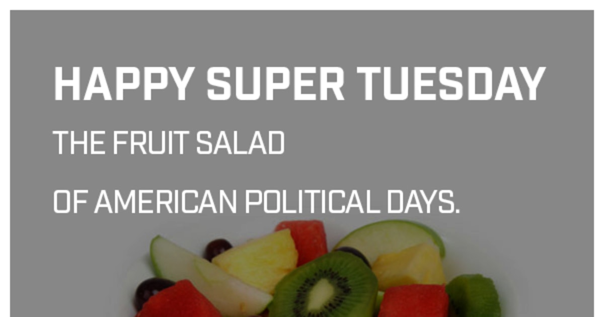 Share your Super Tuesday excitement