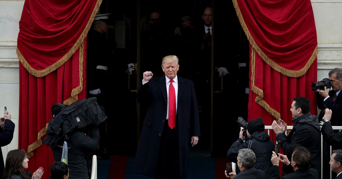 In his inaugural address, Trump vows to end 'American carnage'