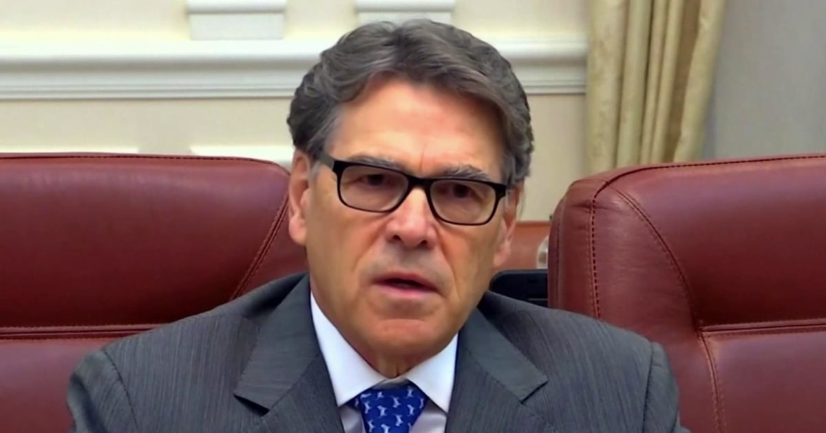 Rick Perry told Trump he's 'the chosen one'