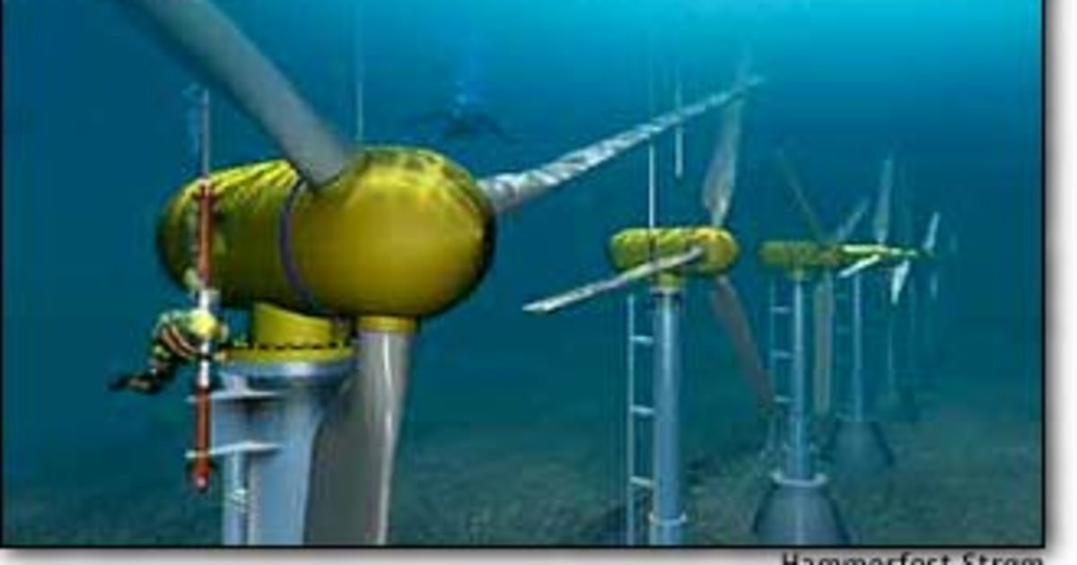 Norway tries underwater ‘windmills’