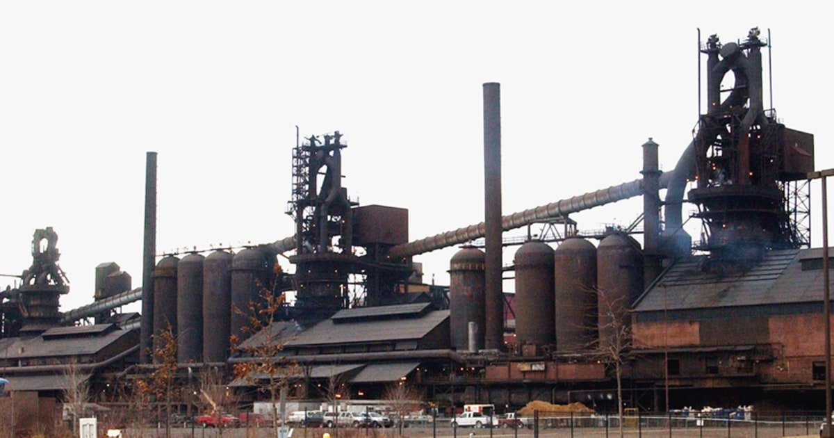 Molten steel spill causes fire, explosion