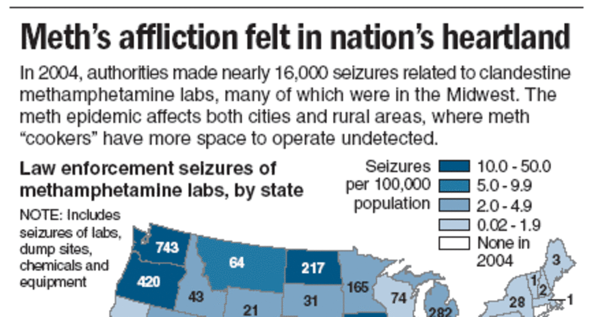 Oklahoma leads charge to curb meth use