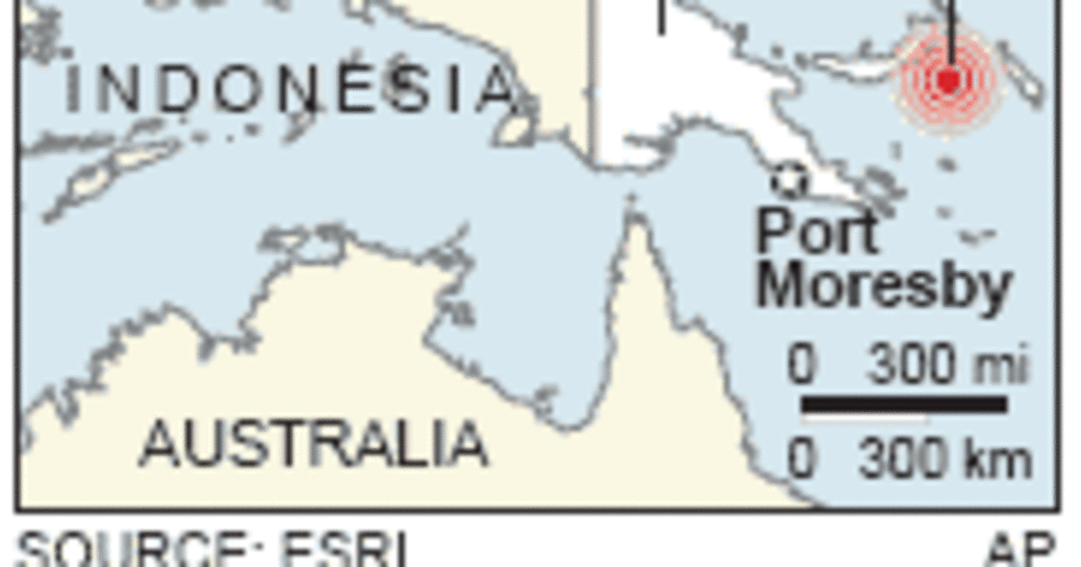 Powerful quake shakes Papua New Guinea