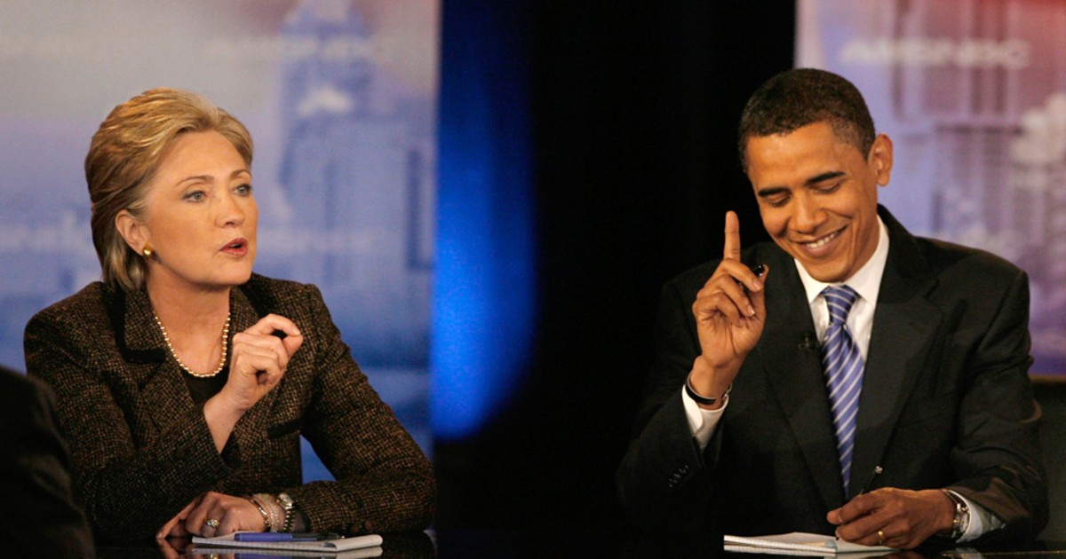 Clinton, Obama mostly the same on policy