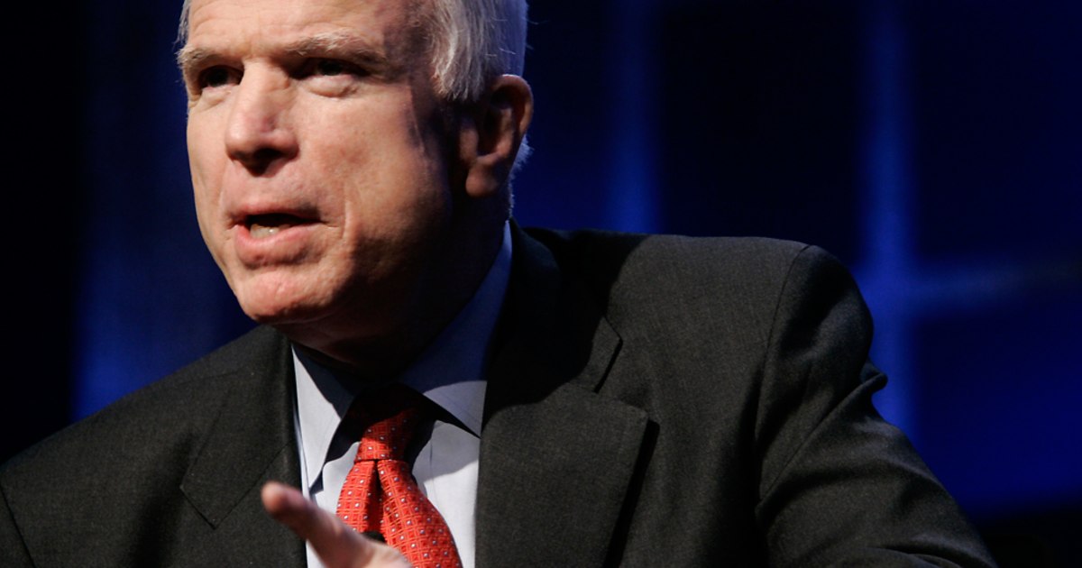 McCain: A question of temperament