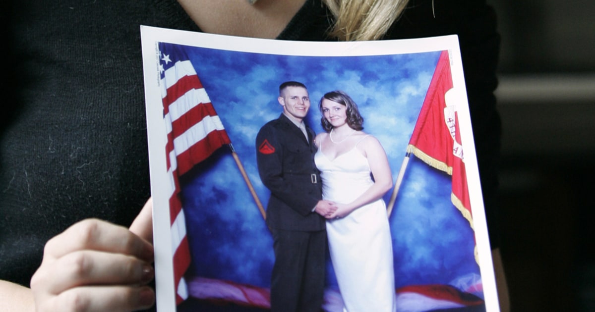 Marine’s father, widow question how he died
