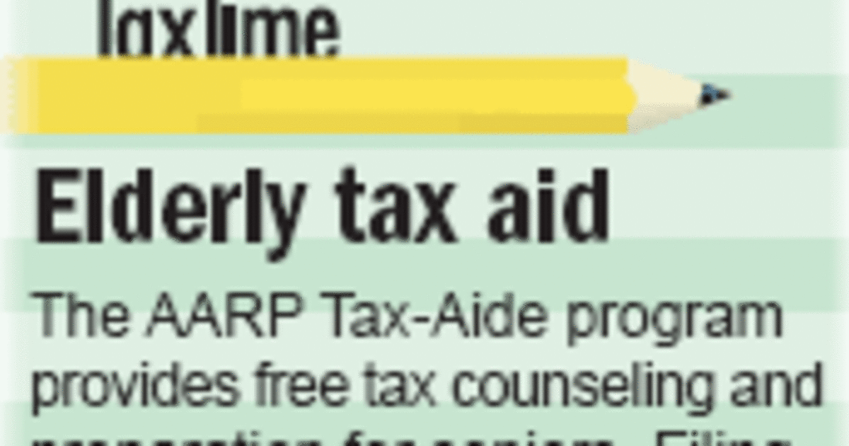 AARP provides free tax prep for elderly