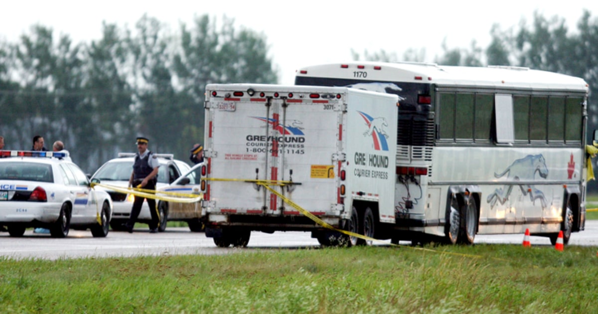 Horror on Canadian bus as seat mate beheaded