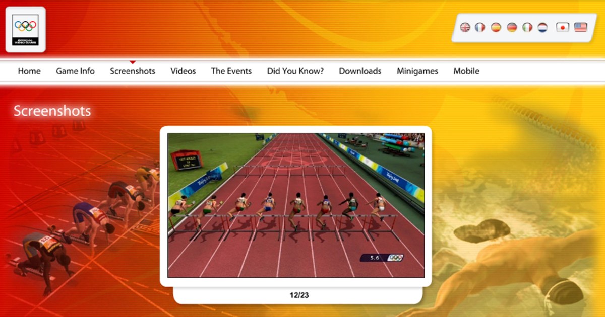 Sega rolls out the official Olympics video games