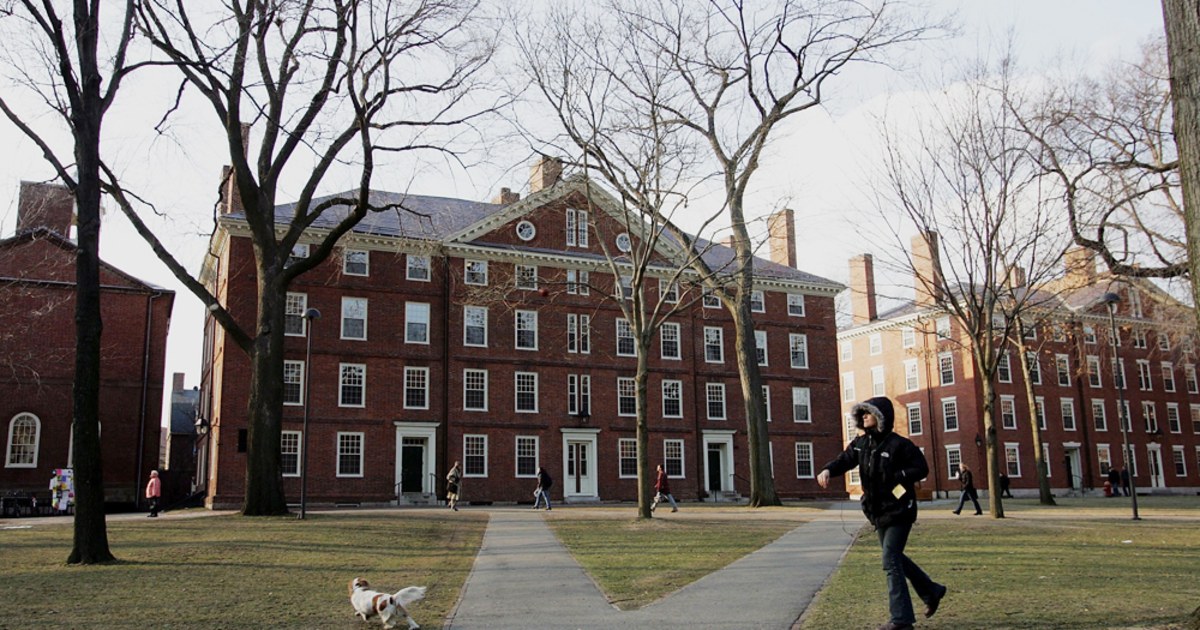 Harvard reclaims top spot on U.S. News list