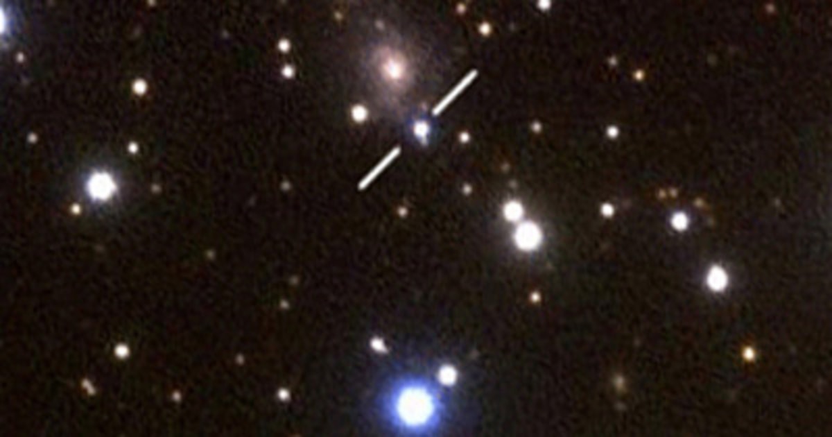 Dead stars collide, explode in deep space