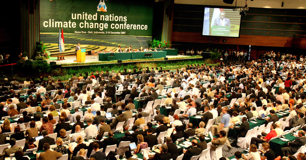 U.N. kicks off global warming conference