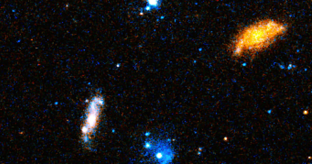 Cosmic blue blobs discovered