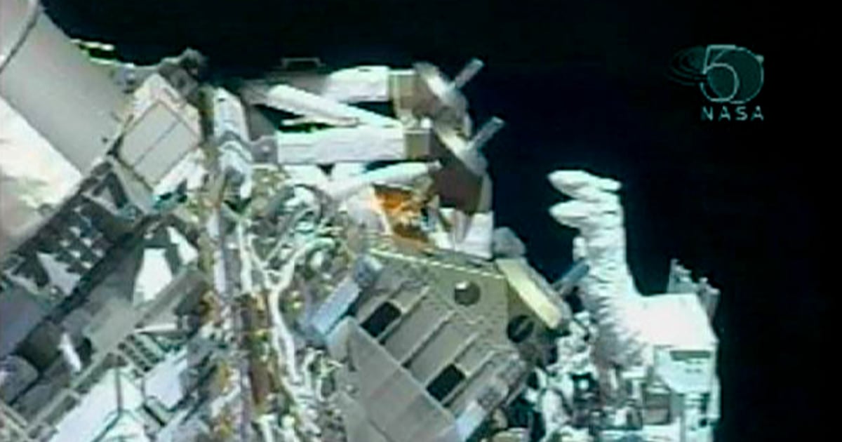 Astronauts fix space station’s power system