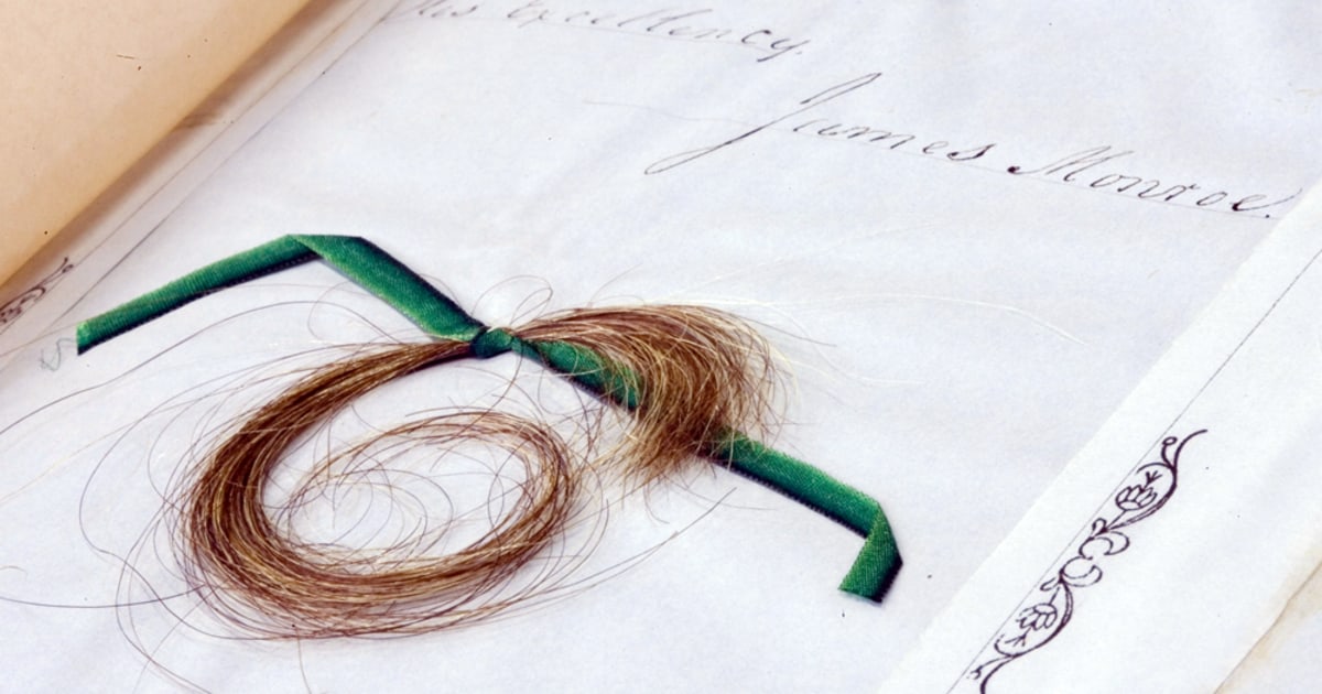 All the presidents’ hair goes on display