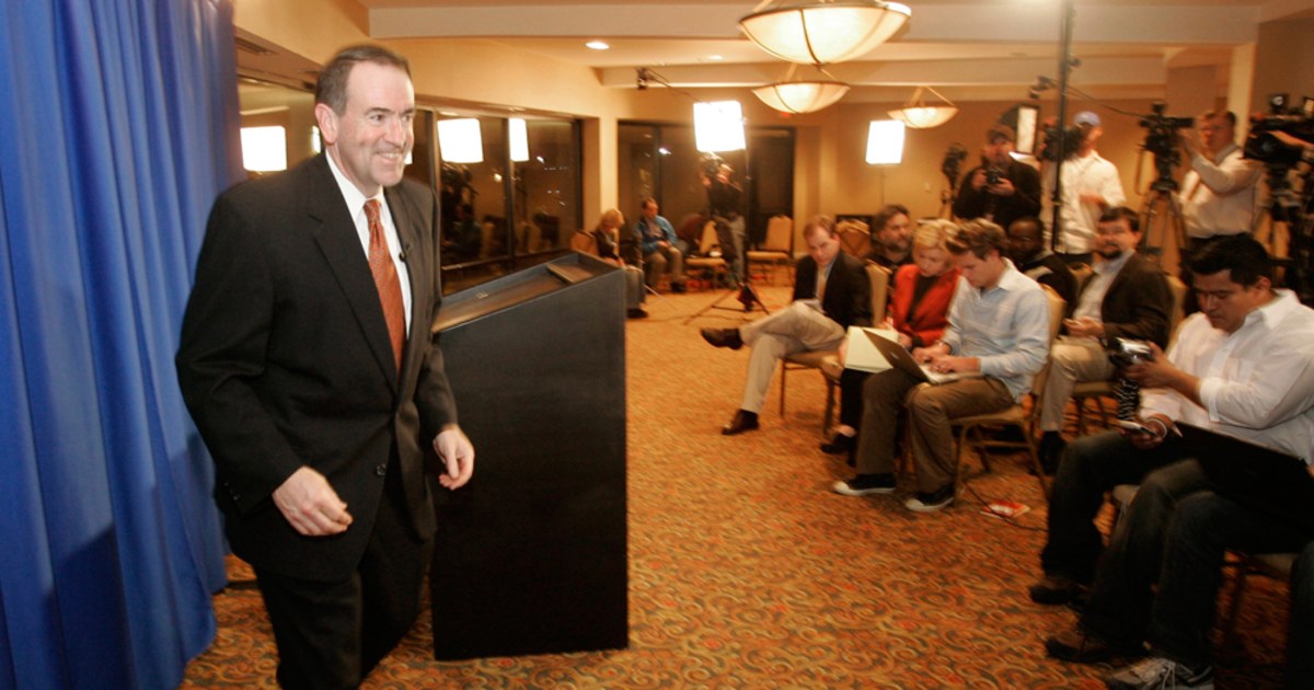 Huckabee says passion keeps him in race