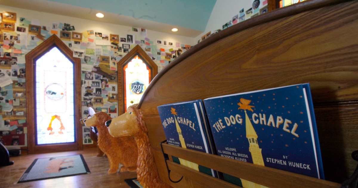 Bow ... wow! Dog chapel draws animal lovers