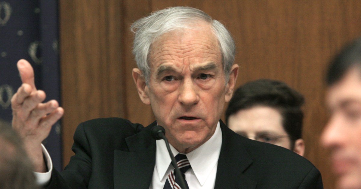 Whatever happened to Ron Paul?