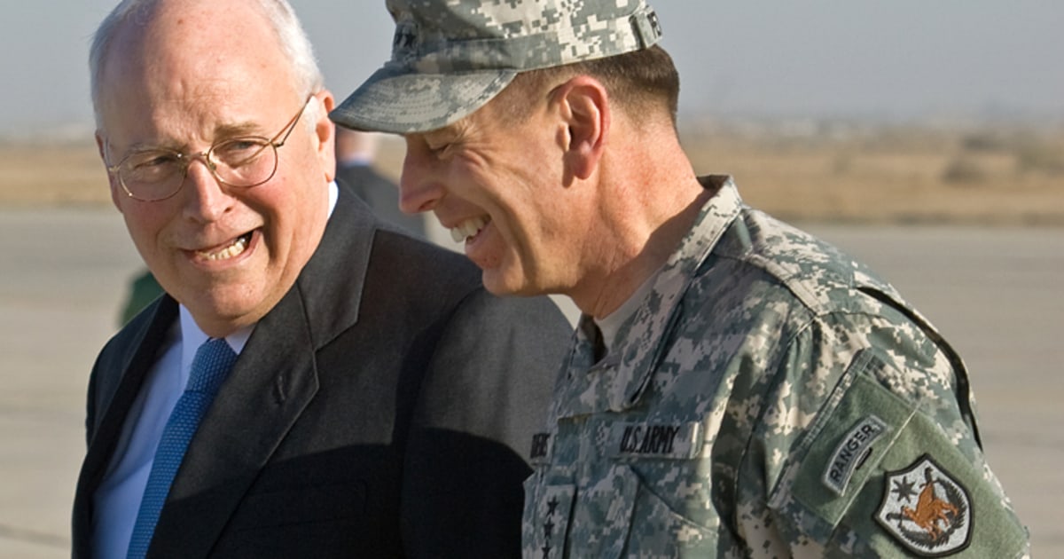 In push for political unity, Cheney visits Iraq
