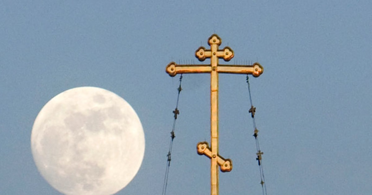 Full moon heralds early Easter