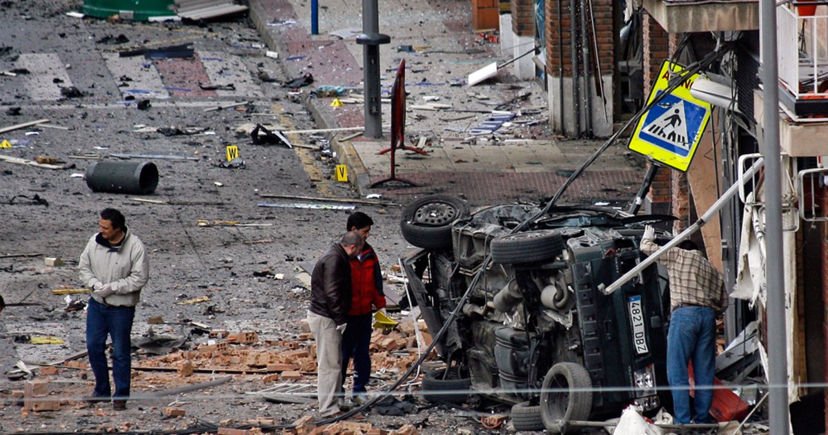 Car bomb explodes near Spanish police station