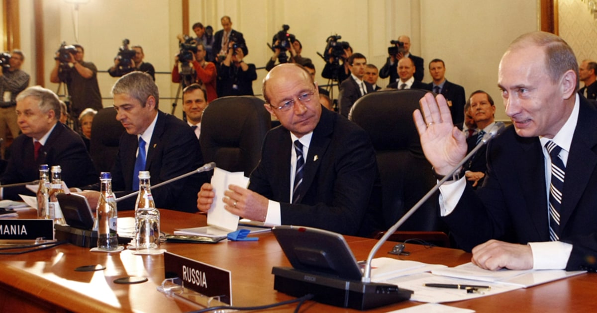 Putin tells NATO: 'Let's be friends, guys'