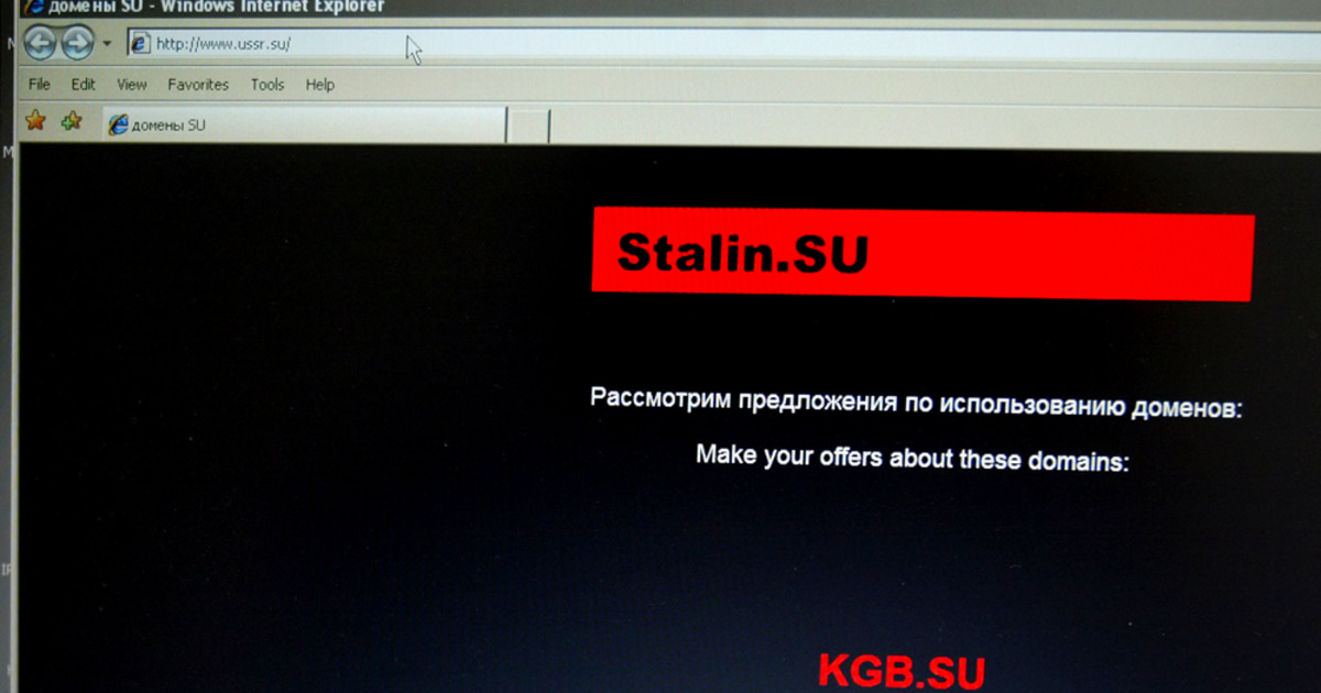 Back in the USSR: Soviet domain resists death