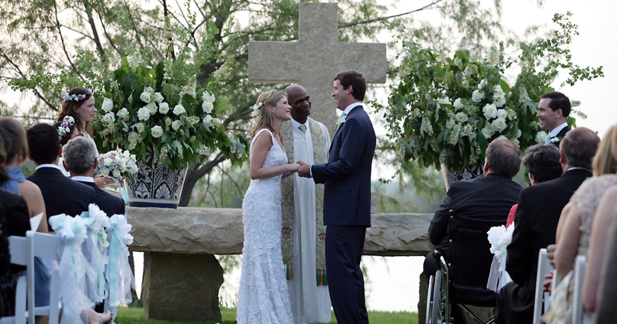 President's daughter Jenna married