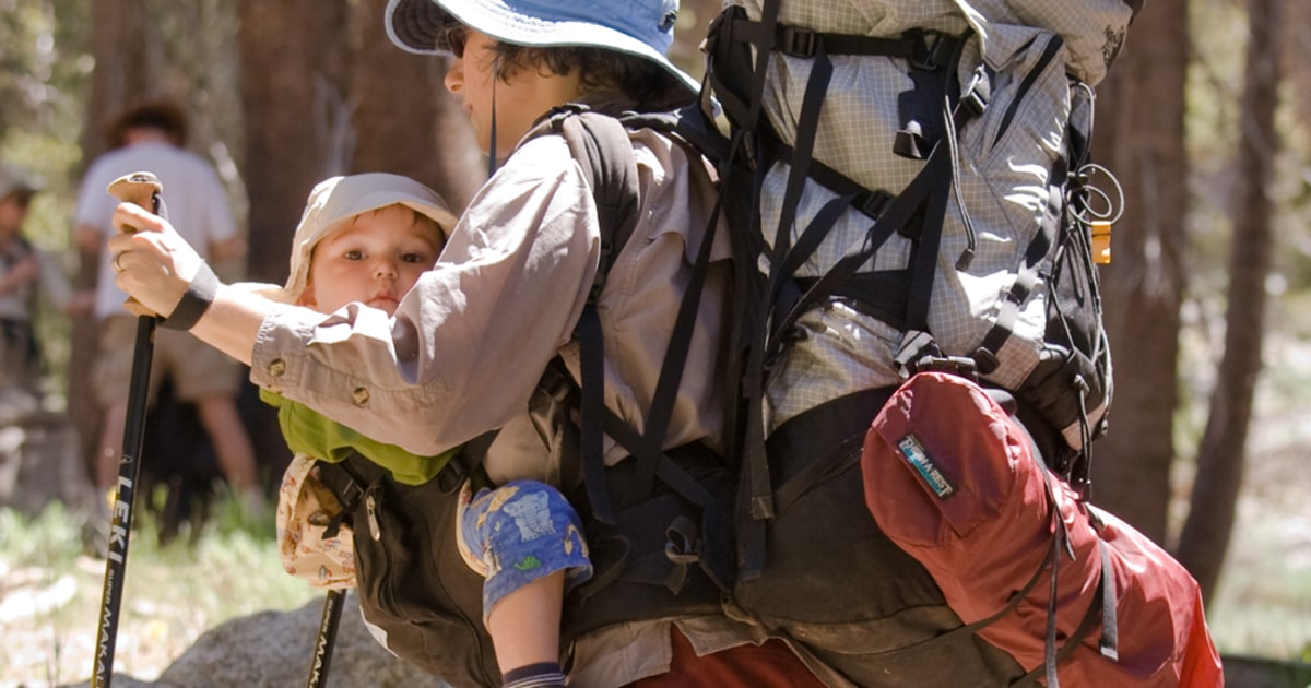 Backpacking with the whole family