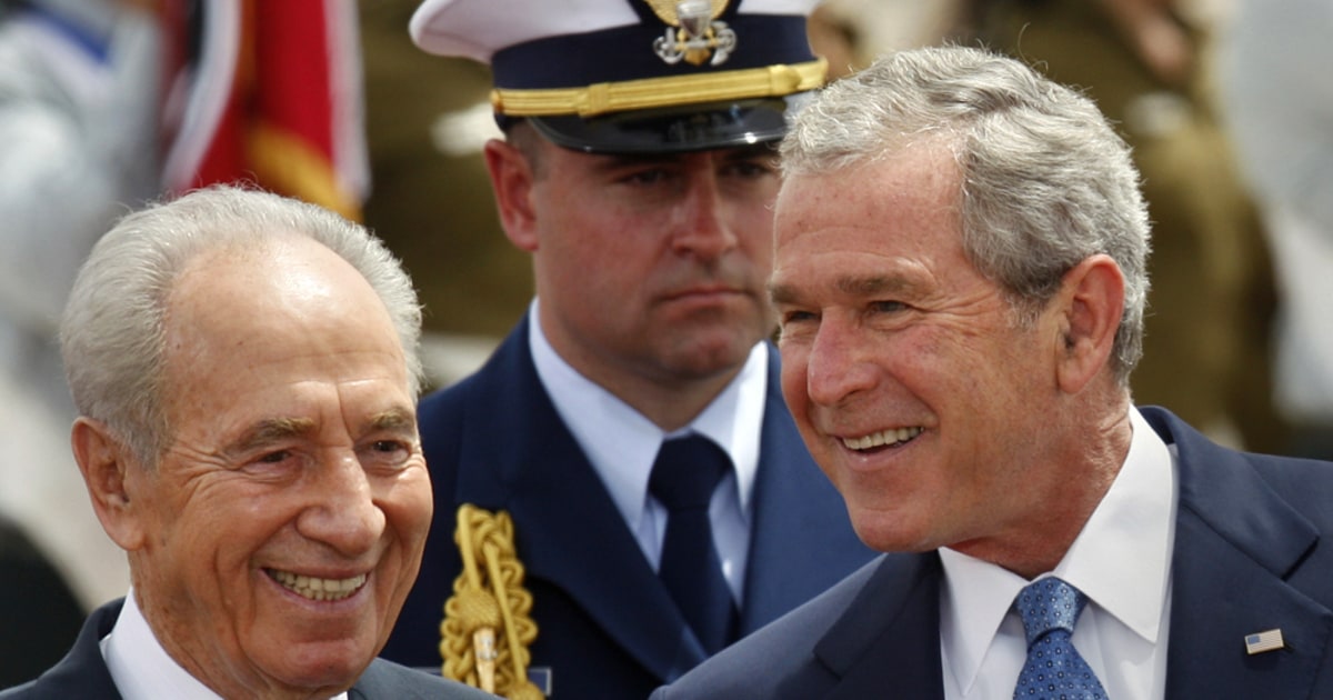 Bush visits Israel amid new attacks in Gaza
