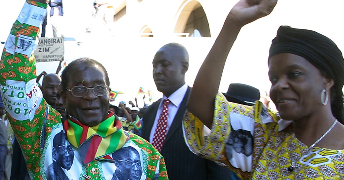Mugabe rails against U.S. ambassador