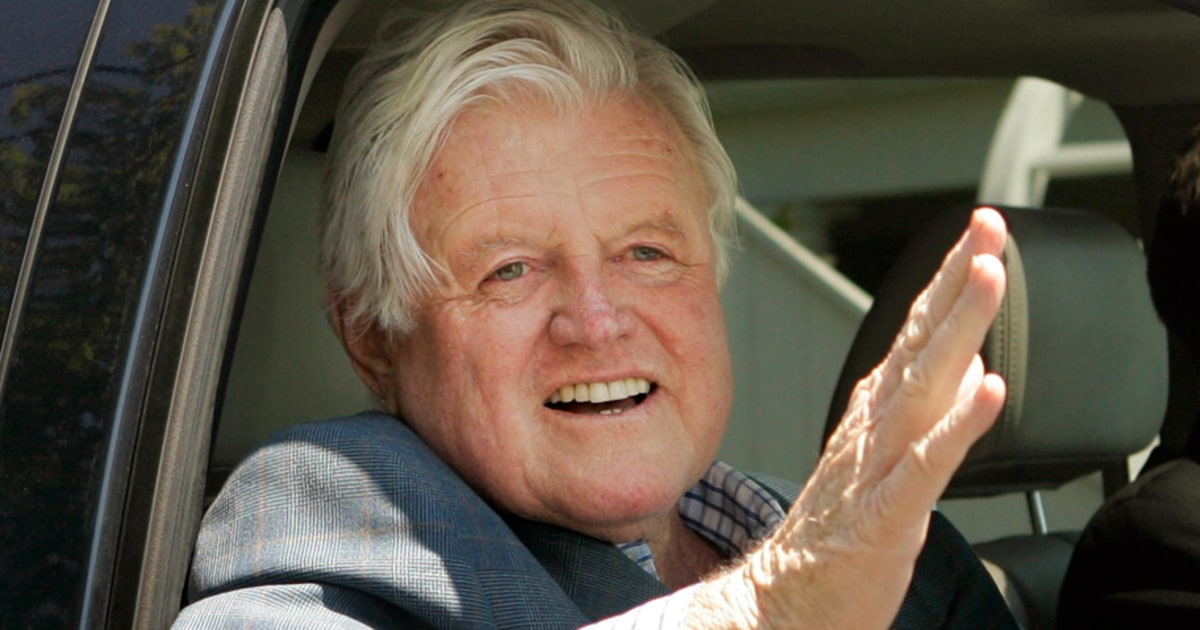 Kennedy back at Cape Cod after brain surgery