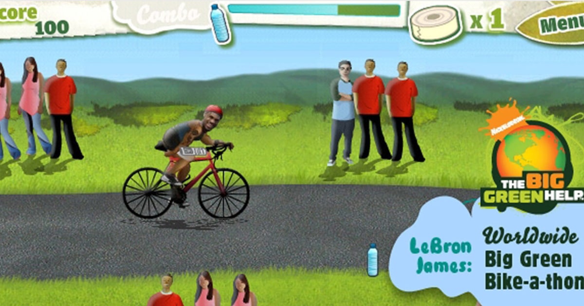 LeBron James joins SpongeBob on eco-mission