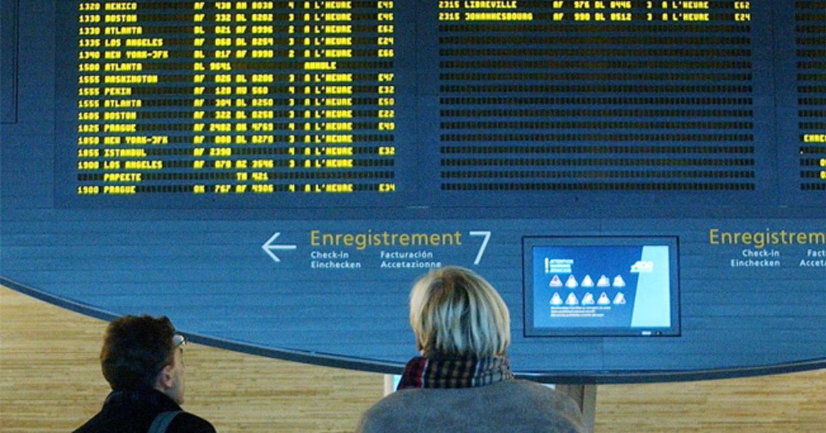 U.S. looking for no-shows on canceled flights
