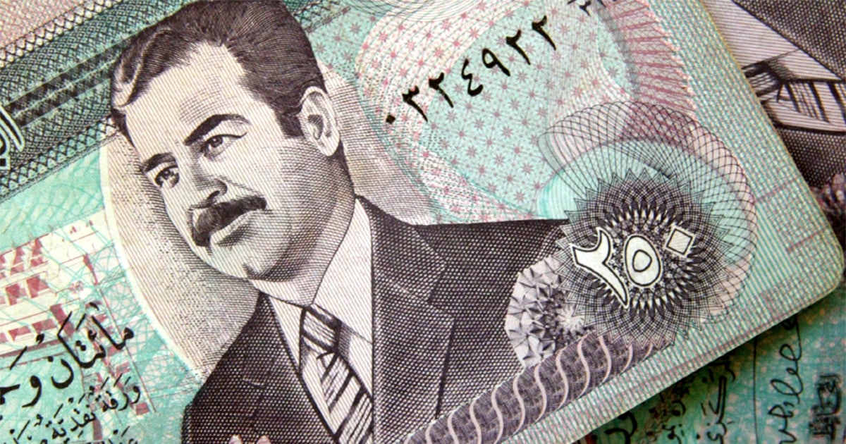 Saddam’s face no longer on Iraq's legal tender