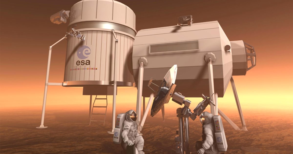 Europeans want to send humans to Mars