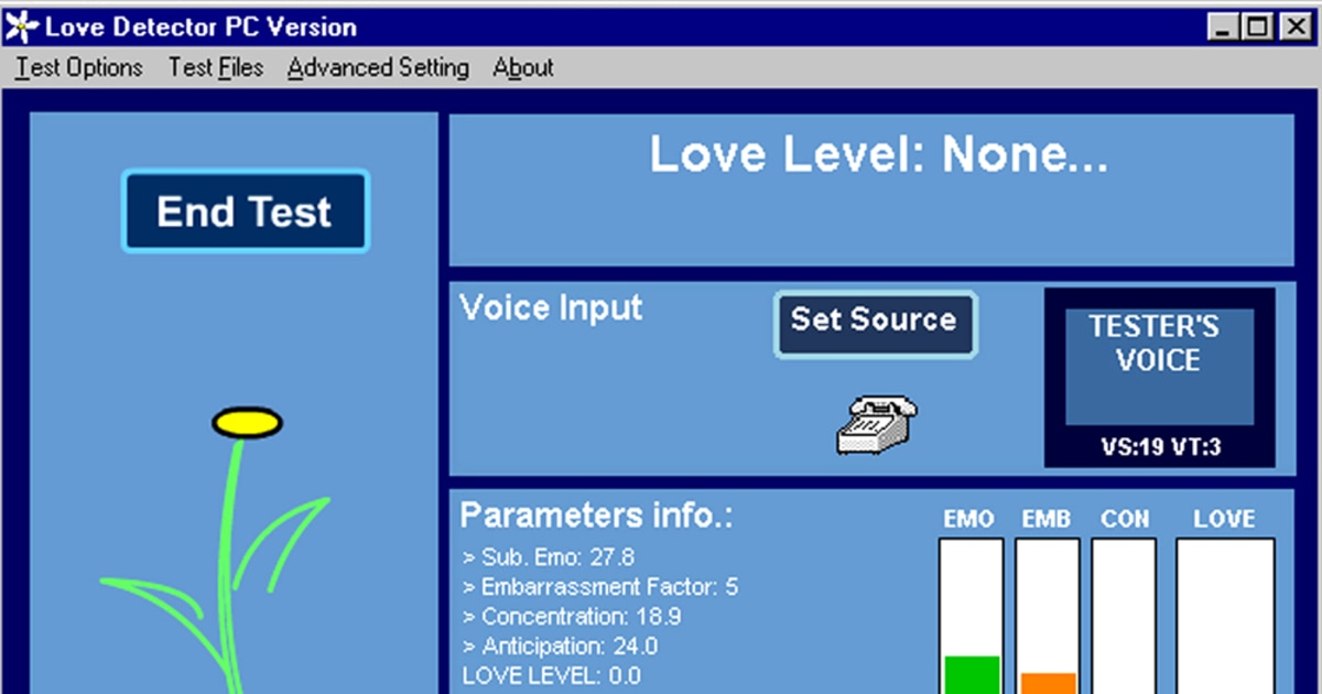 New software listens for love