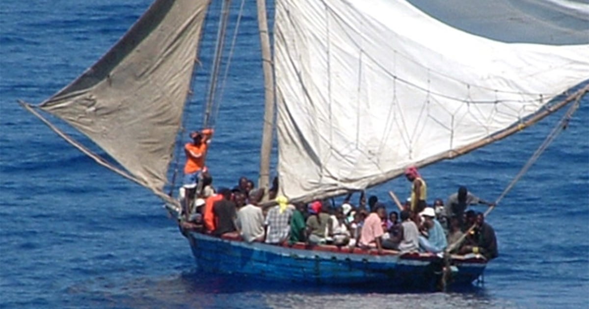 U.S. repatriates Haitian boat people