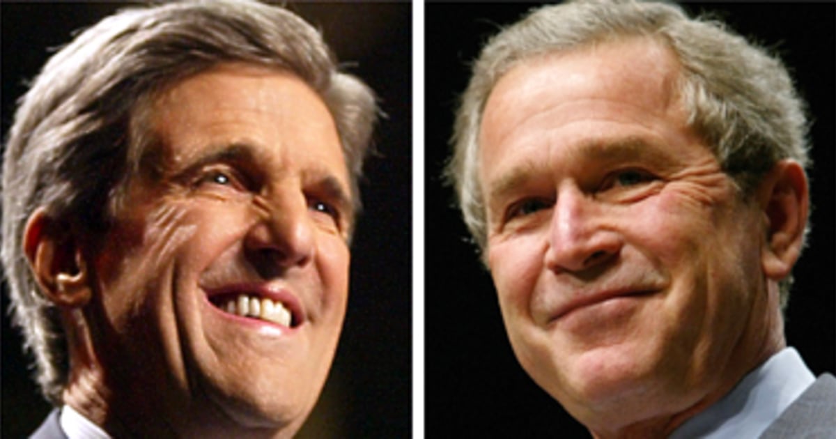 Bush vs. Kerry at a glance