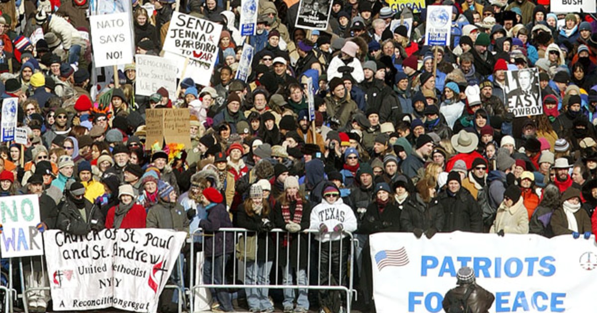 What happened to the antiwar movement?