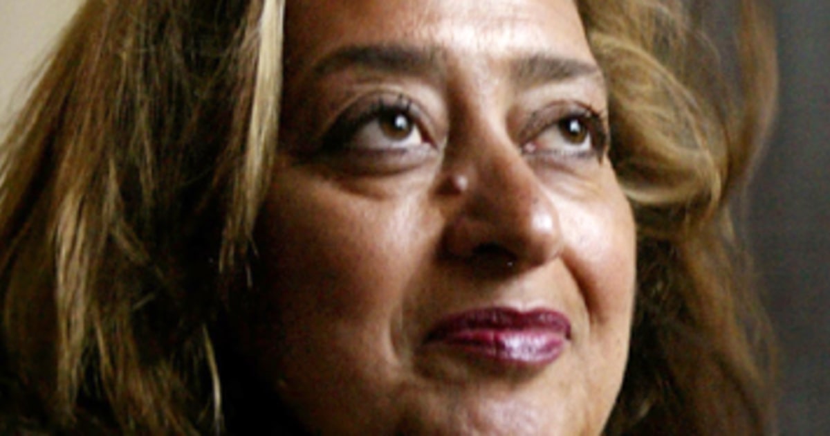 Iraqi-born architect first woman to win famed Pritzer Prize
