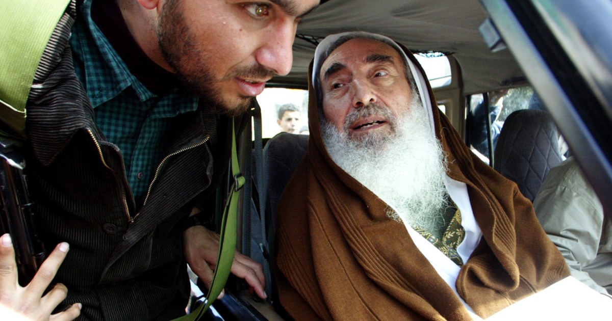 Yassin was ideological force behind Hamas