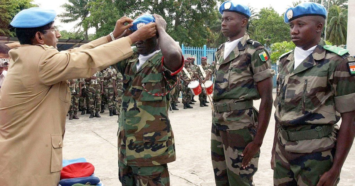 Bush plans aid to build foreign peace forces