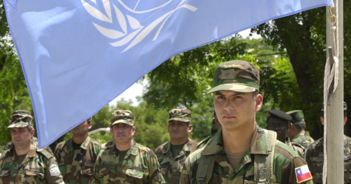 U.N. peacekeepers take overfrom U.S.-led force in Haiti