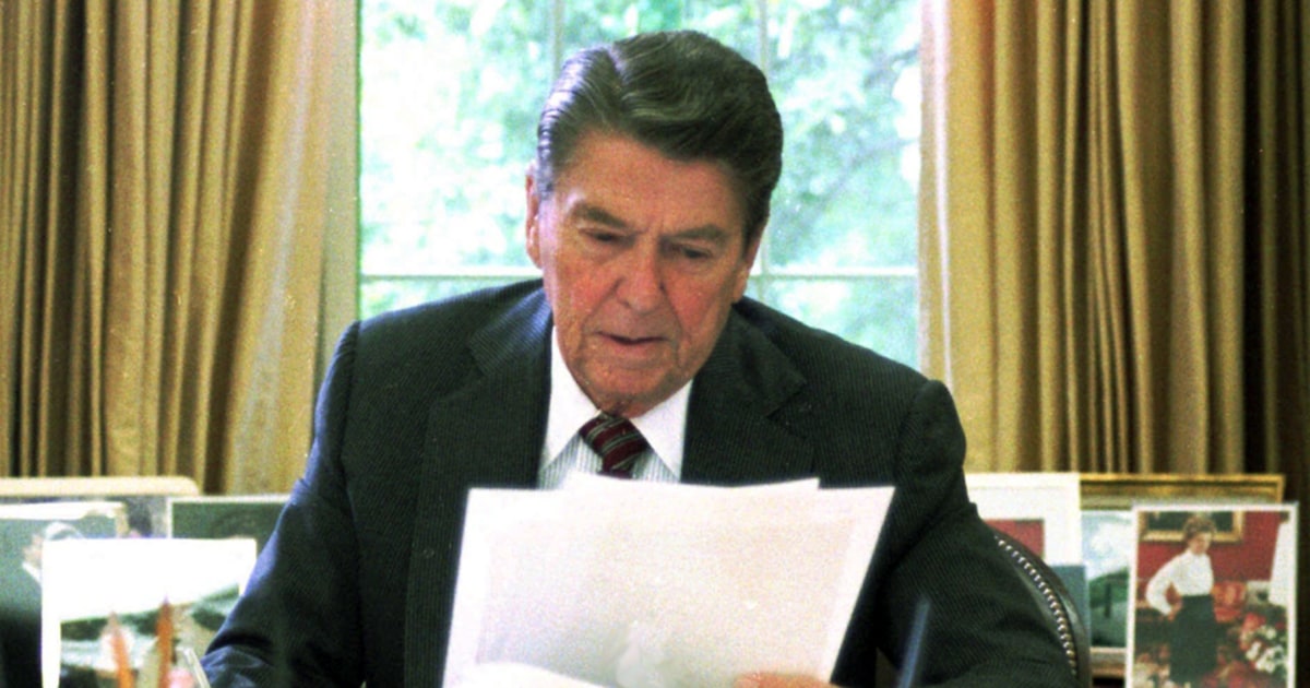 Sharp divisions marked Reagan tenure