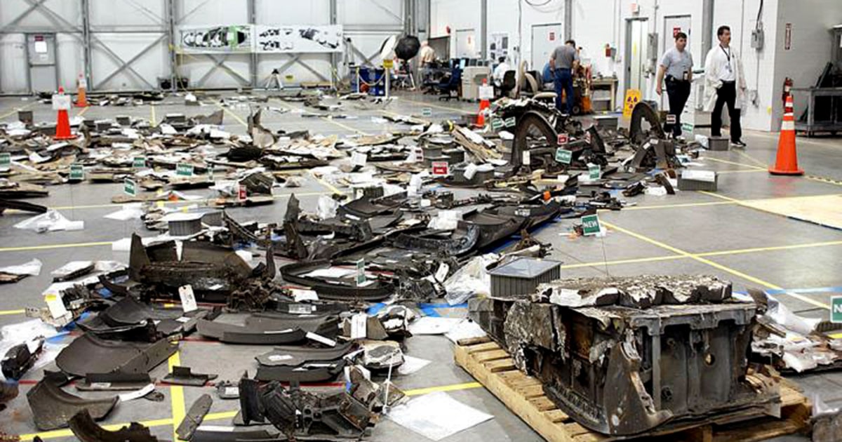 Columbia debris adds to re-entry research