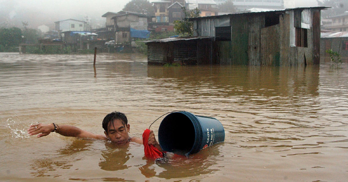 At least 23 dead in Philippine typhoon