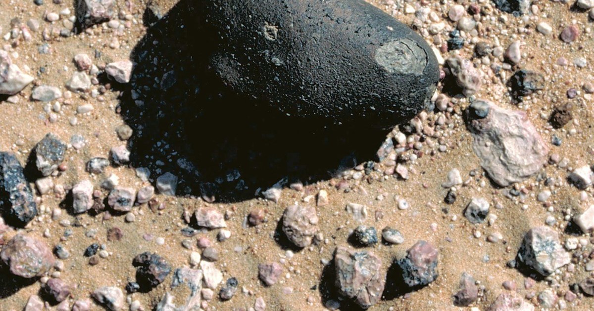 Rock on Earth traced to crater on moon